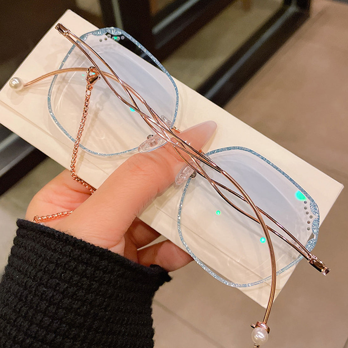 Aurora Stylish Rimless Eyeglasses For Women | LensAlter.com – Lensalter