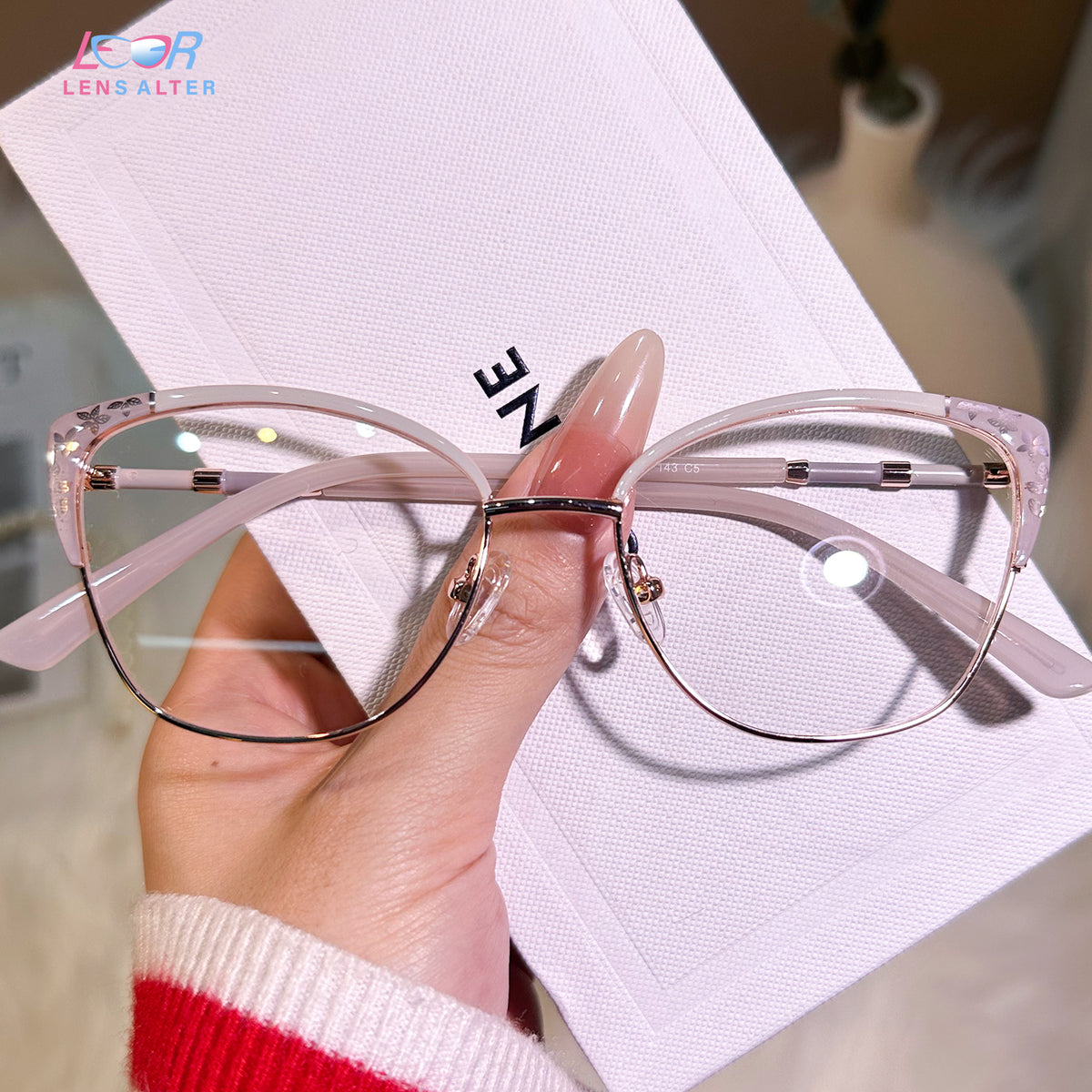 Trinity Cat Eyes Eyeglasses For Women | LensAlter.com – Lensalter