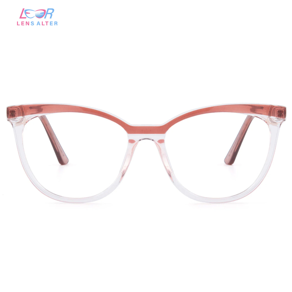 Tryst Pink Cat Eyes Eyeglasses For Women | LensAlter.com – Lensalter