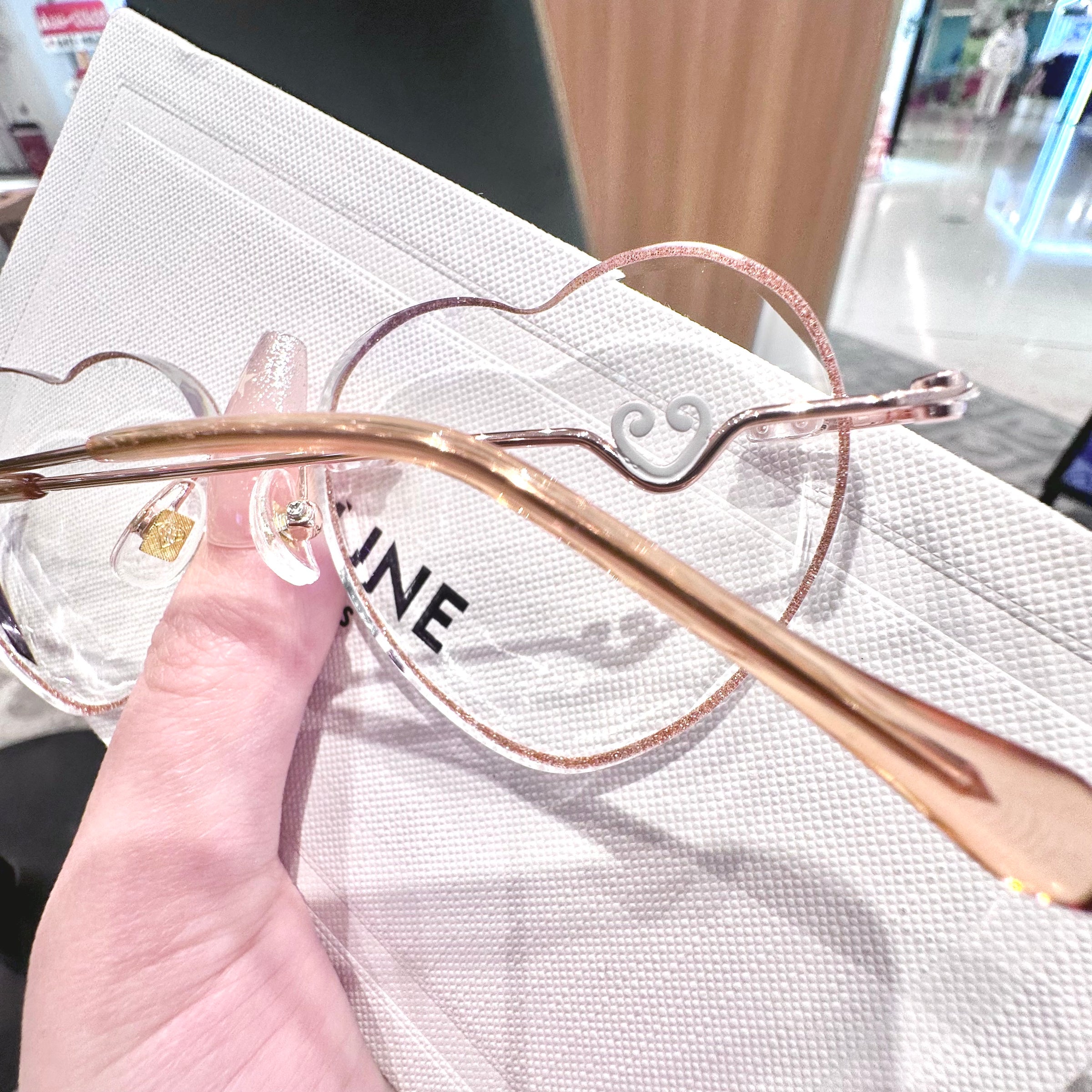 Lovie Pink Heart Eyeglasses For Women | LensAlter.com – Lensalter